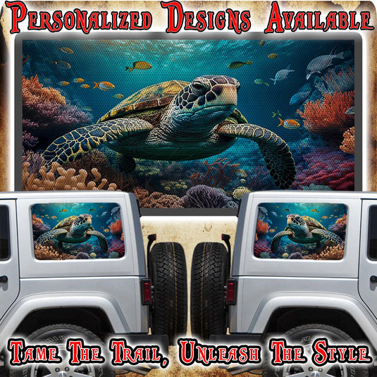 Custom Rear Window Wraps & See-Through Graphics - L & M Custom Graphics ...